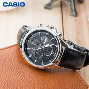 Casio Edifice Analog Watch With Sapphire Crystal And Solar Power