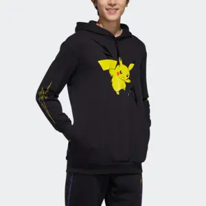 Adidas Hooded Sweatshirt With Pikachu Graphic