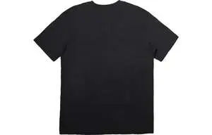 Nike Solid Color Pattern Cartoon Printing Training Short Sleeve Black T-shirt