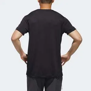 Adidas Xplr Act Ss T Casual Sports Round Neck Pullover Short Sleeve - Black