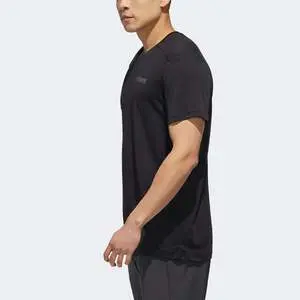 Adidas Xplr Act Ss T Casual Sports Round Neck Pullover Short Sleeve - Black