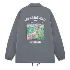 LI-NING X Steven Harrington Graphic Jacket - Grey/multi-color