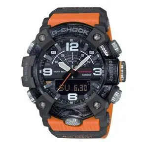 Casio G-shock Mudmaster Watch - Black/orange