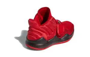 Adidas Deep Threat J Scarlet Athletic Sneakers