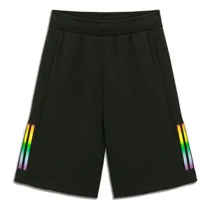Adidas Neo Pd Short Gradient Stripe Loose Sport Shorts