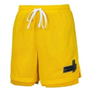 Nike As Kd Nk Short Speed Basketball Shorts - Yellow