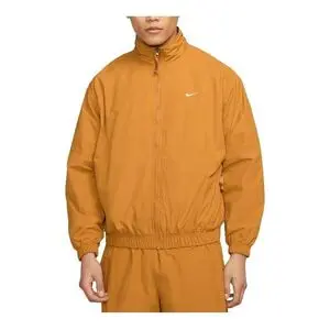 Nike Nrg Solo Swoosh Woven Track Jacket - Yellow