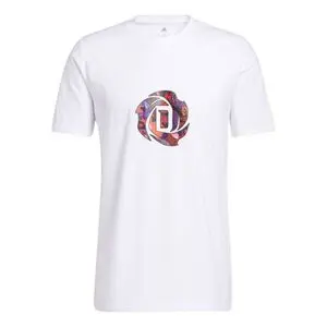 Adidas Mic Rose Tee Basketball Sports Short Sleeve