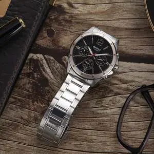 Casio Quartz Analog Stainless Steel Watch