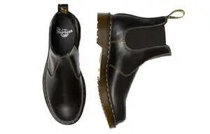 Dr. Martens 2976 Atlas Leather Chelsea Boots - Dark Grey