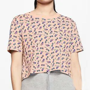 Nike As W Nsw Ss Crop Summer Fun 2 Tee