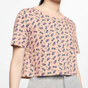 Nike As W Nsw Ss Crop Summer Fun 2 Tee