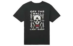 VANS Casual Sports Skeleton Printing Short Sleeve