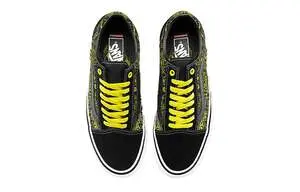 VANS Skate Old Skool "black Yellow" Collaboration - Black/yellow