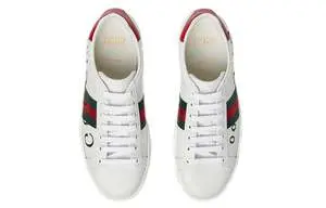 Gucci Ace 100 Print' Sneakers - White/green/red