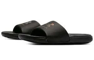 Under Armour Ansa Graphic Logo Slides - Black