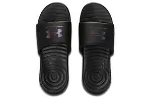 Under Armour Ansa Graphic Logo Slides - Black