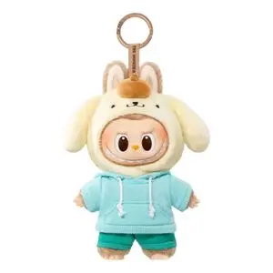 POP MART The Monsters X Hello Kitty And Friends Series Pompompurin Plush Pendant - Multi-color