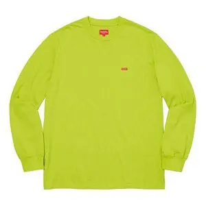 Supreme Ss20 Week 4 Small Box Ls Tee Logo Tee - Green