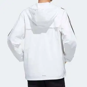 Adidas Neo Essential 3-stripes Windbreaker Jacket - White