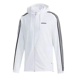Adidas Neo Essential 3-stripes Windbreaker Jacket - White