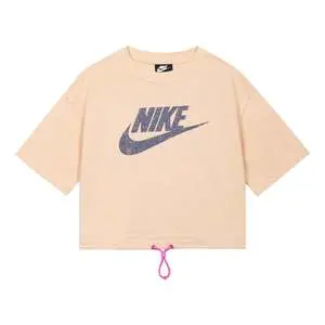 Nike Icon Clash Alphabet Logo T-shirt - Tan
