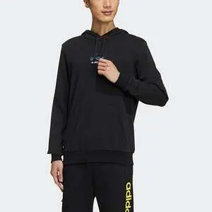 Adidas Pullover Hoodie With Graphic Print