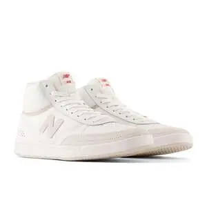 NEW BALANCE 440 High Top Sneakers - White/grey