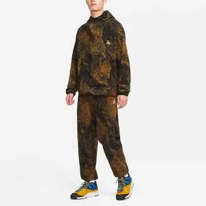 Nike Loose Elastic Waistband Sports Pants/trousers/joggers - Brown
