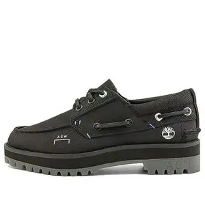 Timberland Timberland X A-COLD-WALL 3 Eye Lug Boat Shoe Back/white/olive Gree