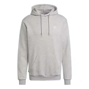 Adidas Adidas Pullover Hoodie With Drawstring Grey
