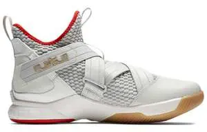 Nike Lebron Soldier Ep Athletic High-top Sneakers - White/red