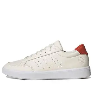 Adidas Neo Court Lifestyle Vegan Sneakers - Beige/white/red