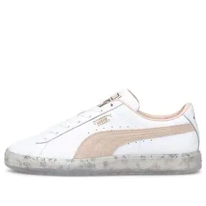 PUMA Basket 'in Bloom' Sneakers - White/pink