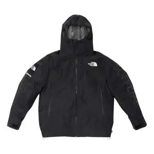 Supreme X The North Face Split Taped Seam Shell Jacket - Black/white