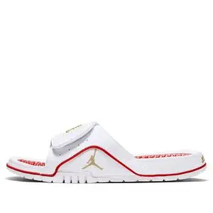 JORDAN Air Hydro 4 Retro Slides - White/red