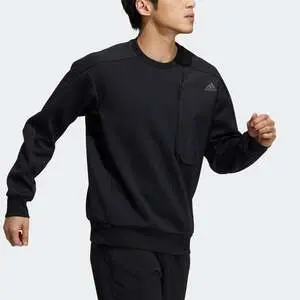 Adidas Th Top Dk Sweat Zipper Pocket Loose Sports Pullover