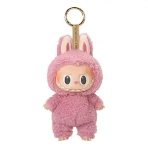 POP MART The Monsters Labubu 1.0 Tasty Macarons Pendant Lychee Berry - Pink
