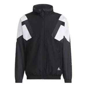 Adidas Colorblock Track Jacket With Stand Collar - Default Color