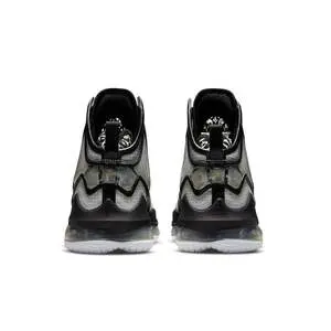 Nike Lebron 19 High Top Lace-up Athletic Sneakers - Grey