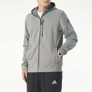 Adidas Fleece Lined Hooded Jacket