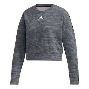 Adidas Short Round Neck Pullover - Grey