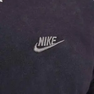 Nike Club Washed-dye T-shirt - Black