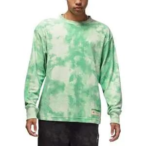 JORDAN X J Balvin Long-sleeve T-shirt 'jade Aura