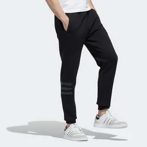 Adidas Neo Cs Dk Tp Casual Sports Bundle Feet Long Pants - Black