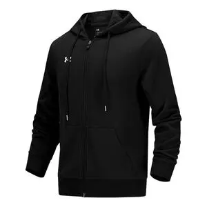 Under Armour Essential Fleece Full Zip Hoodie - Black