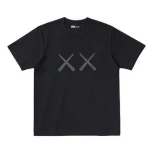 Uniqlo X Kaws X Warhol Graphic Ut T-shirt - Black