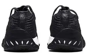 Adidas Crazy Explosive 2017 Primeknit Low Top Sneakers - Black