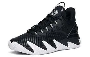 ANTA Reverse Blade High Top Sneakers - Black/white