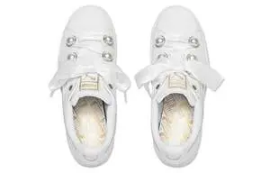 PUMA Suede Platform Bling Sneakers - White
